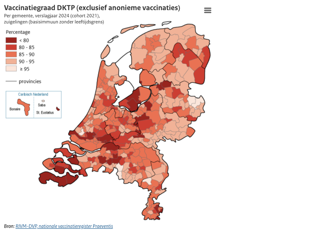 Hoe is de vaccinatiegraad in je gemeente? - GGD Brabant-Zuidoost