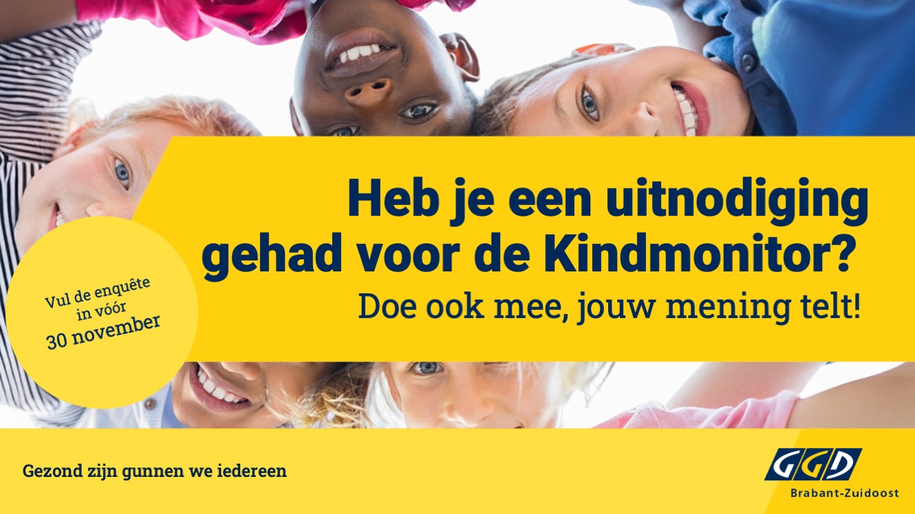 Start Kindmonitor 2025 - GGD Brabant-Zuidoost